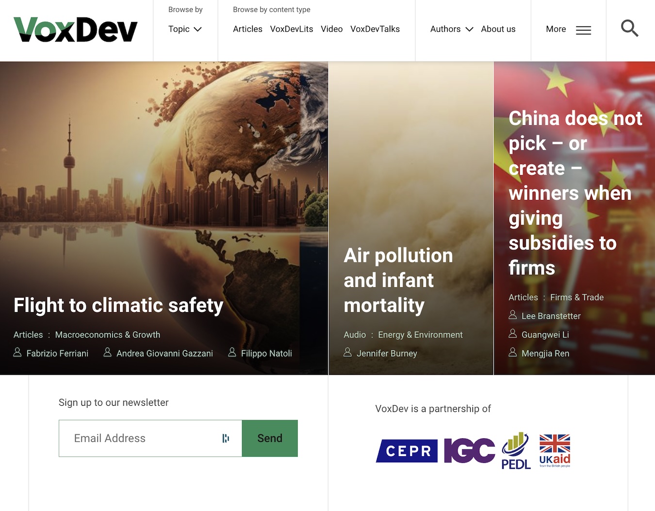 Drupal 7 migration showcase by ORION WEB: VoxDev.org